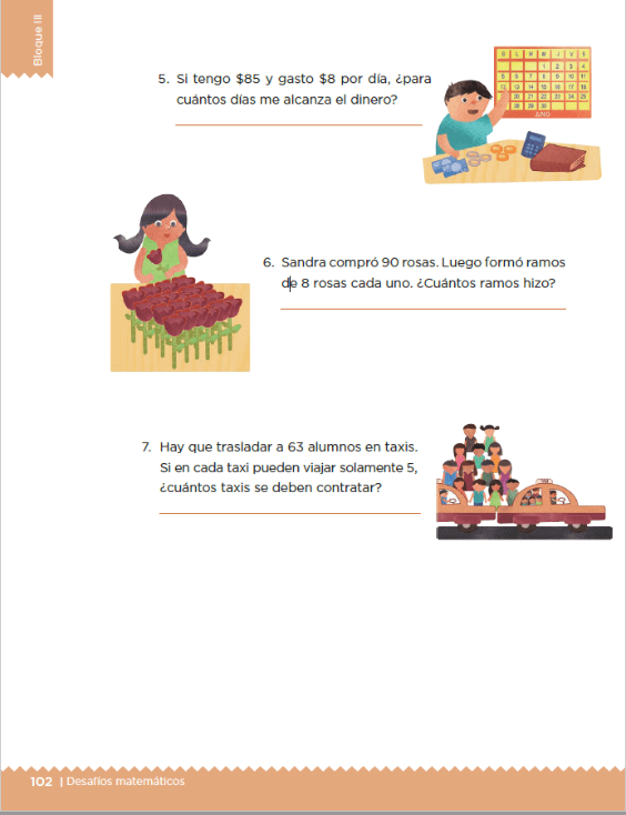 Contemos paquetes II - Matemáticas Tercero de Primaria - NTE.MX